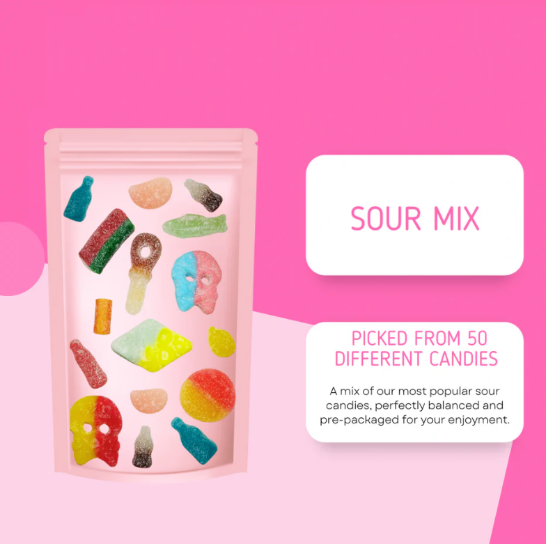 Sour Only Mixed Bag - Swedish Candy – Nordic Nibs